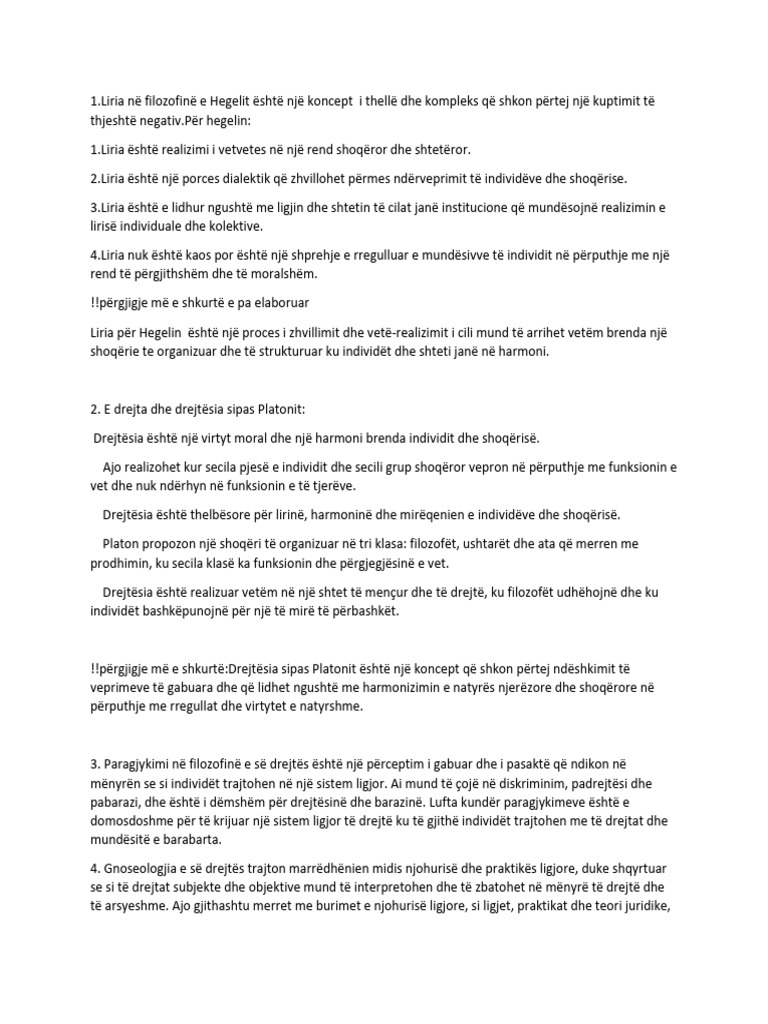 Filozofia e Së Drejtës II | PDF
