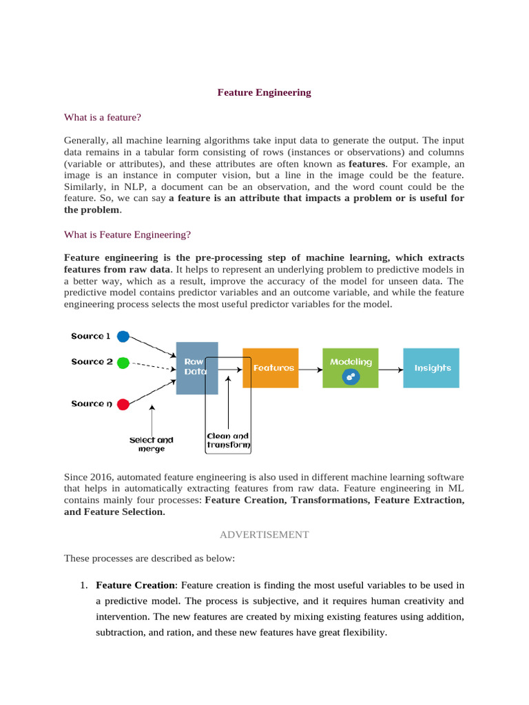 Feature Engineering and Normalization | PDF | Machine Learning | Outlier