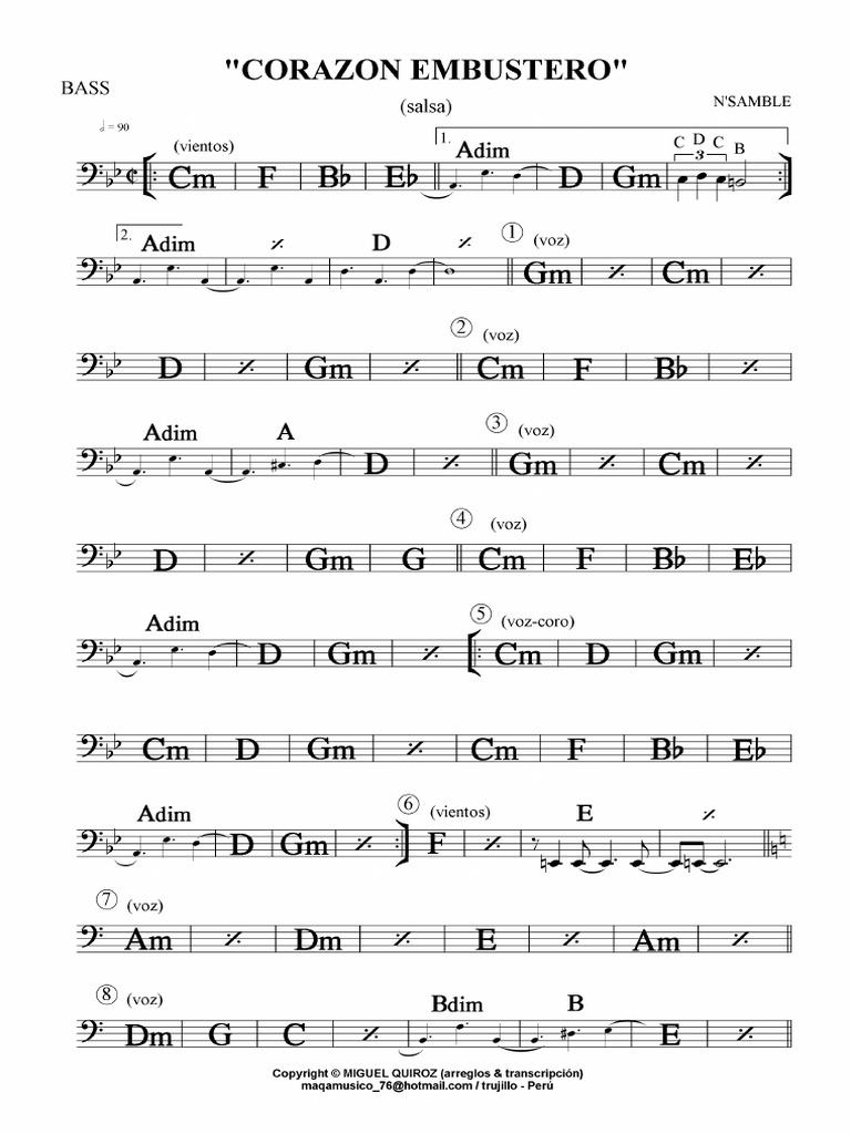 N - Samble - Corazon Embustero | PDF