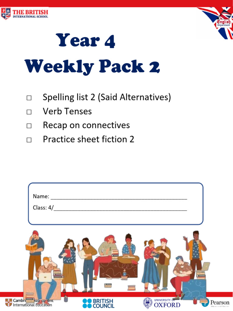 Y4 Fantasy Pack 2 Week 3 | PDF | Grammatical Tense | Linguistics