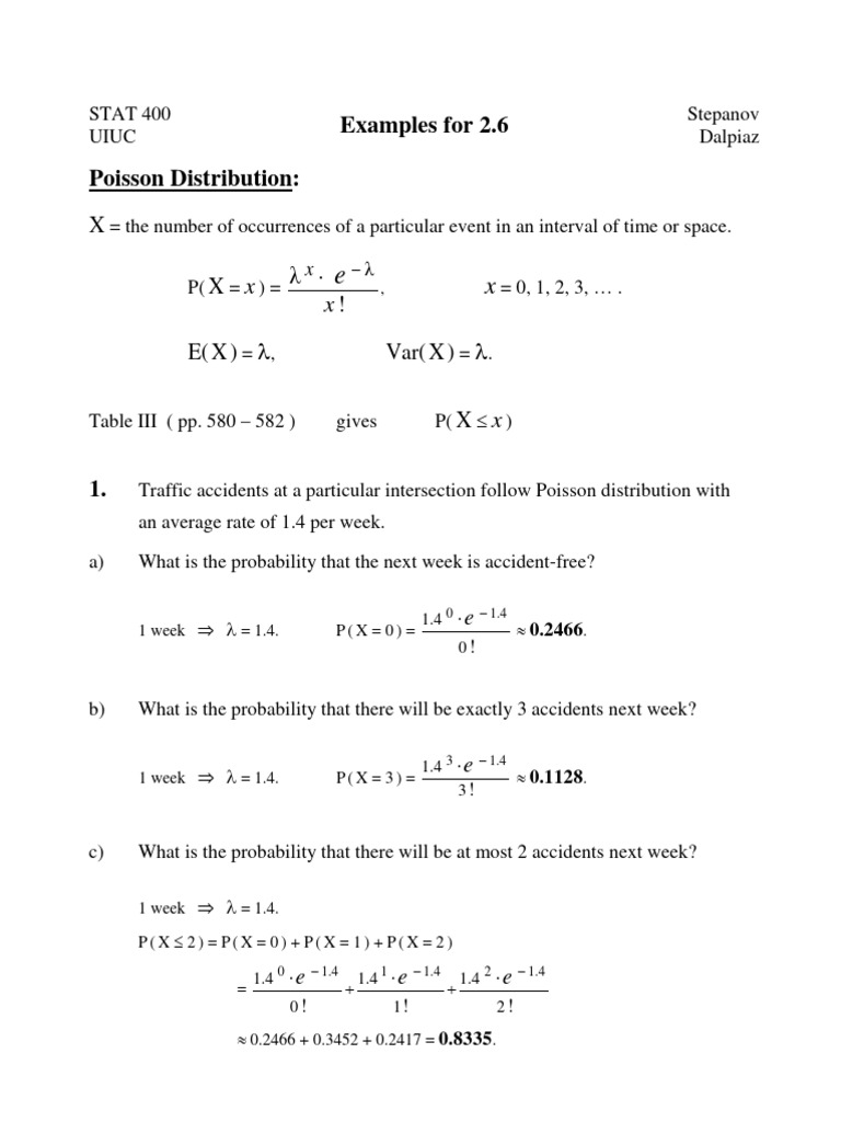 Problems On Poisson Distribution - Compress 1 | PDF | Poisson Distribution | Teaching Mathematics