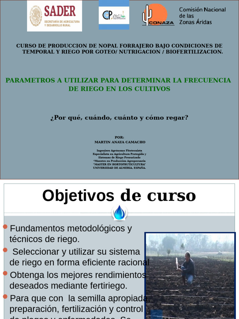 Porque Cuando Cuanto? y Como Regar | PDF | Riego | Agua Porque Cuando Cuanto? y Como Regar | PDF | Riego | Agua