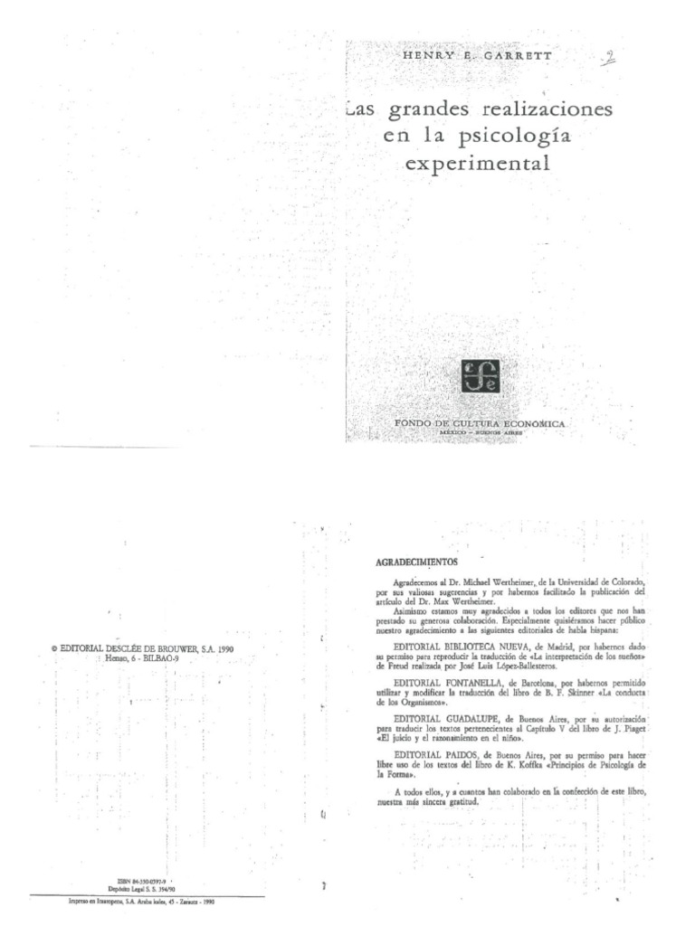 Pavlov y El Reflejo Condicionado Garret | PDF