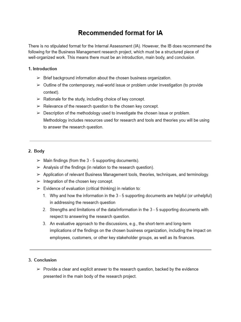 How To Write IA | PDF | Methodology | Evaluation
