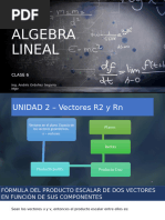 Proyección de Vectores: Fórmulas y Ejemplos | PDF | Vector Euclidiano ...