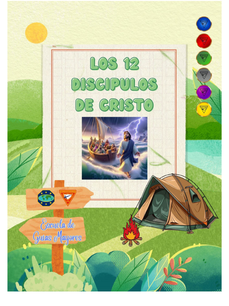 Los 12 Apóstoles de Cristo | PDF | Juan el apóstol | Jesús