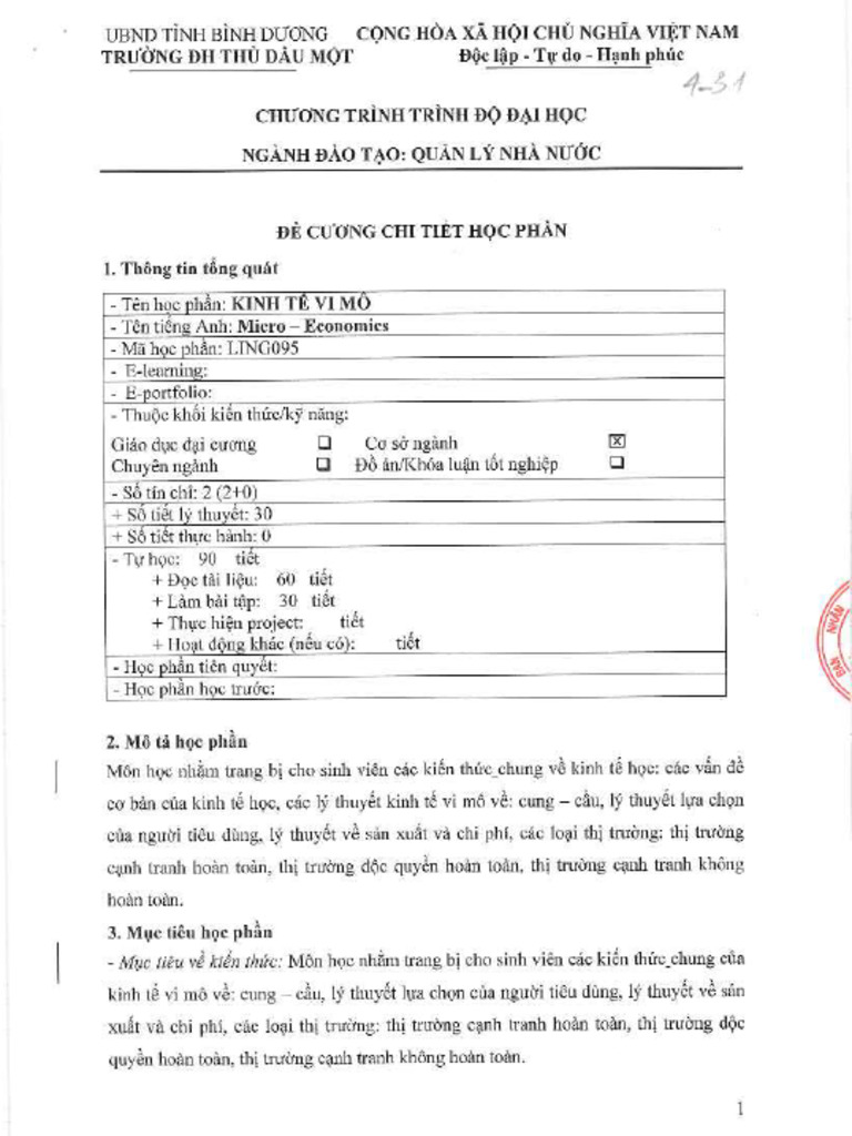 De Cuong Kinh Te VI Mo-665-683 | PDF