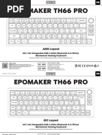 Anne Pro 2 Keyboard Guide | PDF | Computer Keyboard | Bluetooth