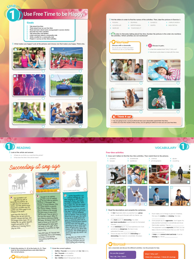 Light Up 2 Units 1-2 | PDF