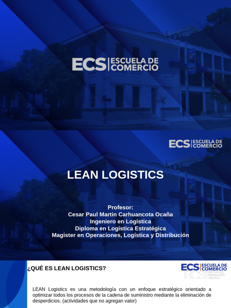 Lean Logistics | PDF | Lean Manufacturing | Logística