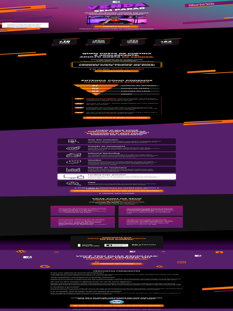 LP Servico - Agência ECOM | PDF