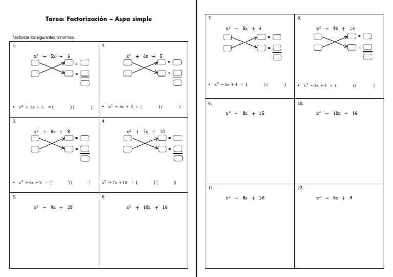 Algebra 6to Primaria Semana 04 4B Tarea | PDF