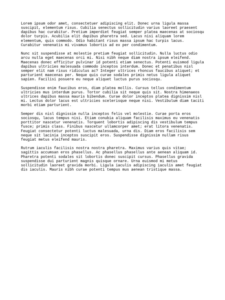 Scelerisque Neque Nisi | PDF