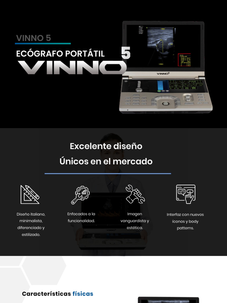 Ecógrafo Portátil Vinno 5: Innovación y Calidad | PDF | Impresión 3d ...
