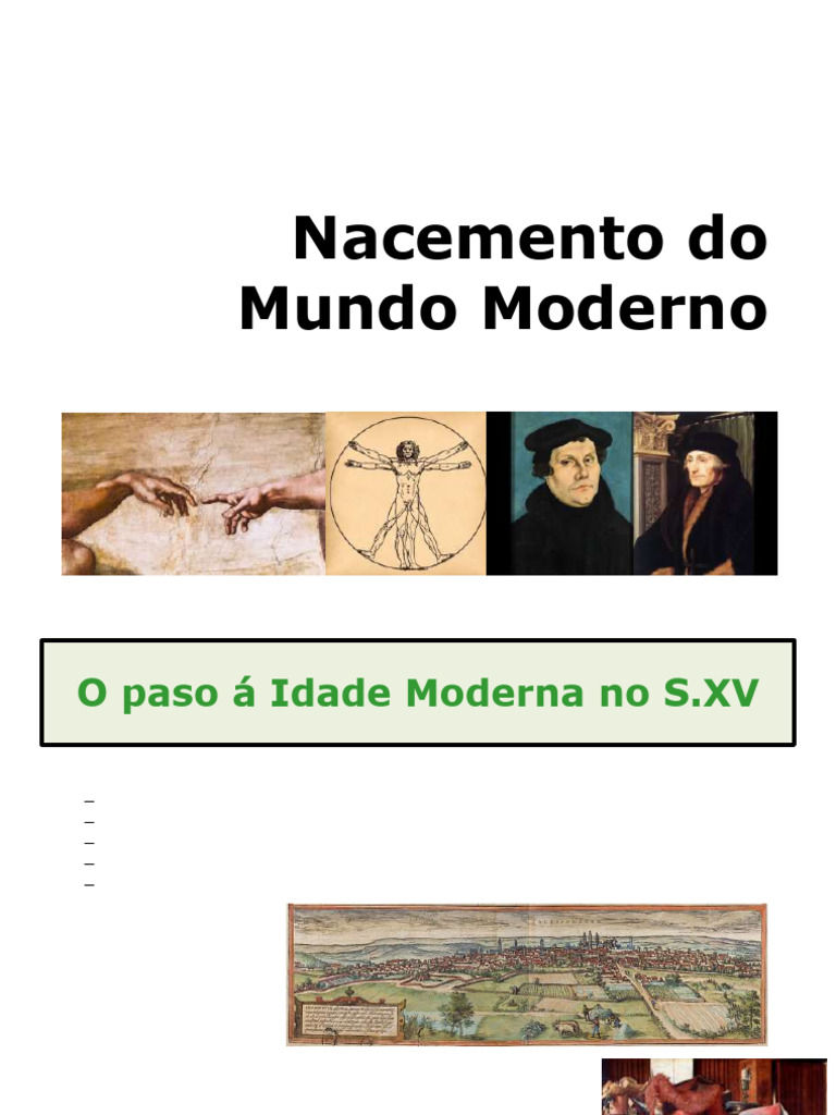 Nacemento Do Mundo Moderno | PDF