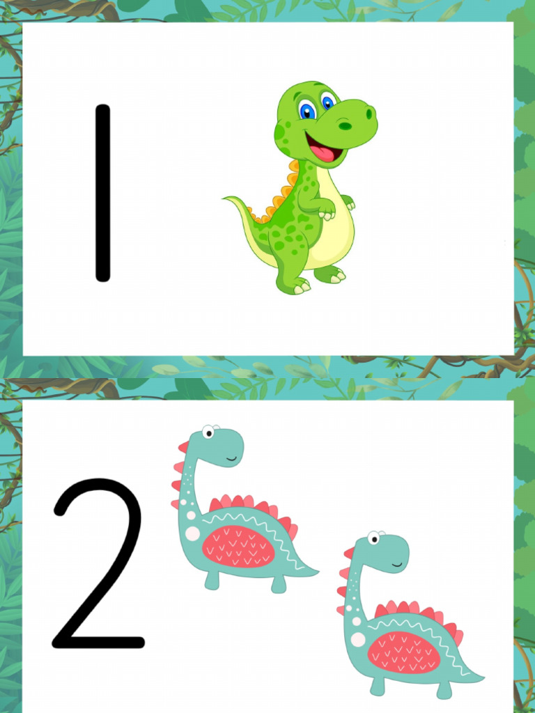 Number Flash Cards | PDF
