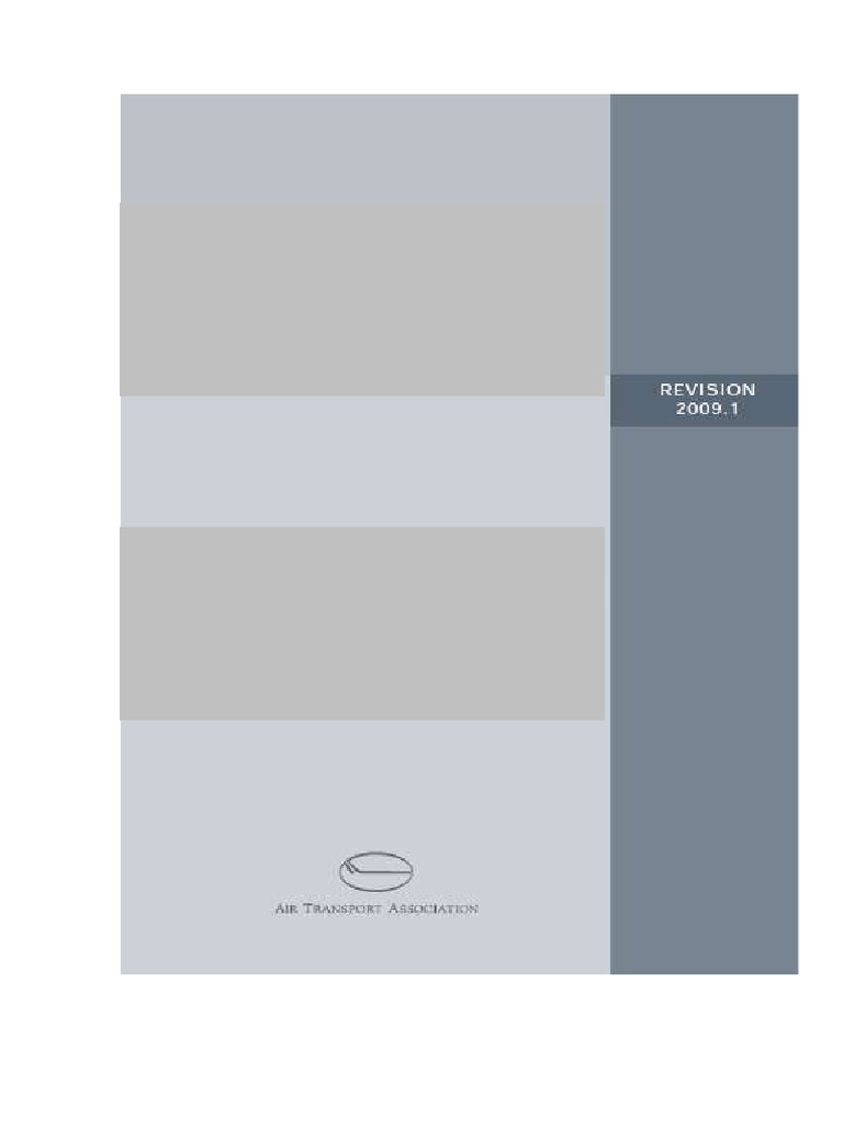 ATA 103 Revisión 2009 Final - Compressed | PDF | Aeropuerto | Contaminación