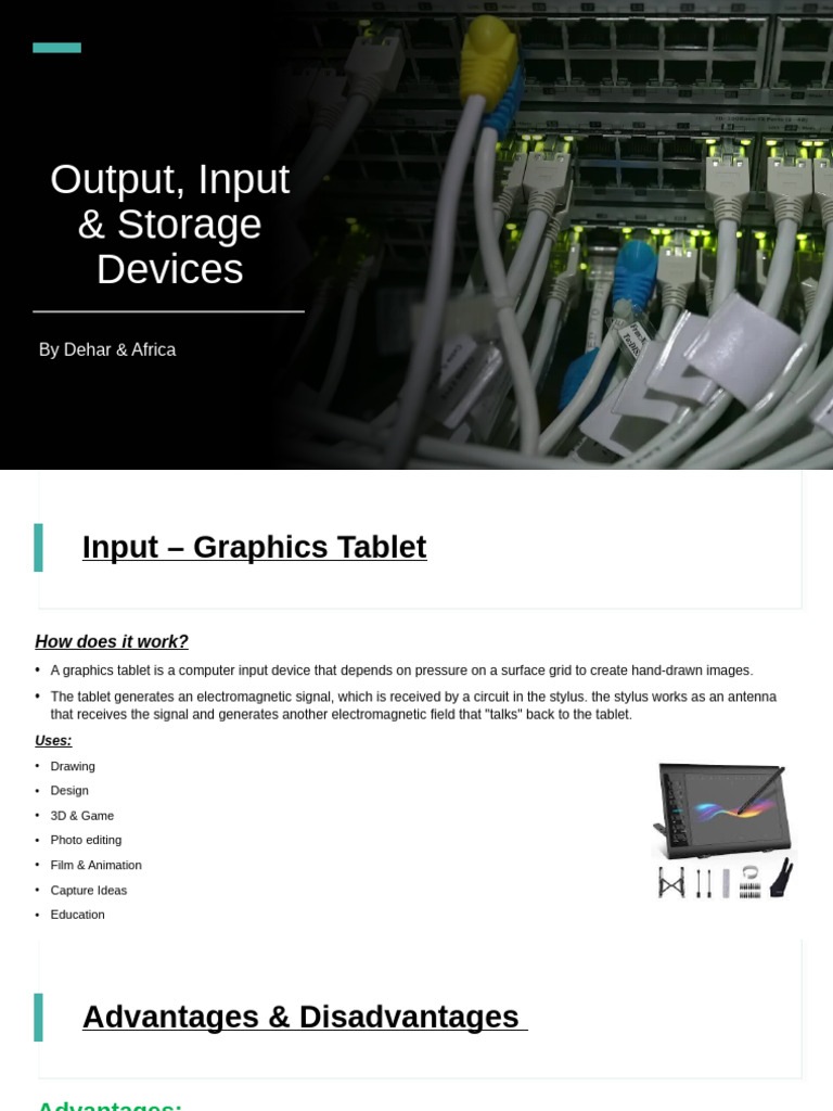 Output, Input & Storage Devices | PDF | Computer Memory | Loudspeaker
