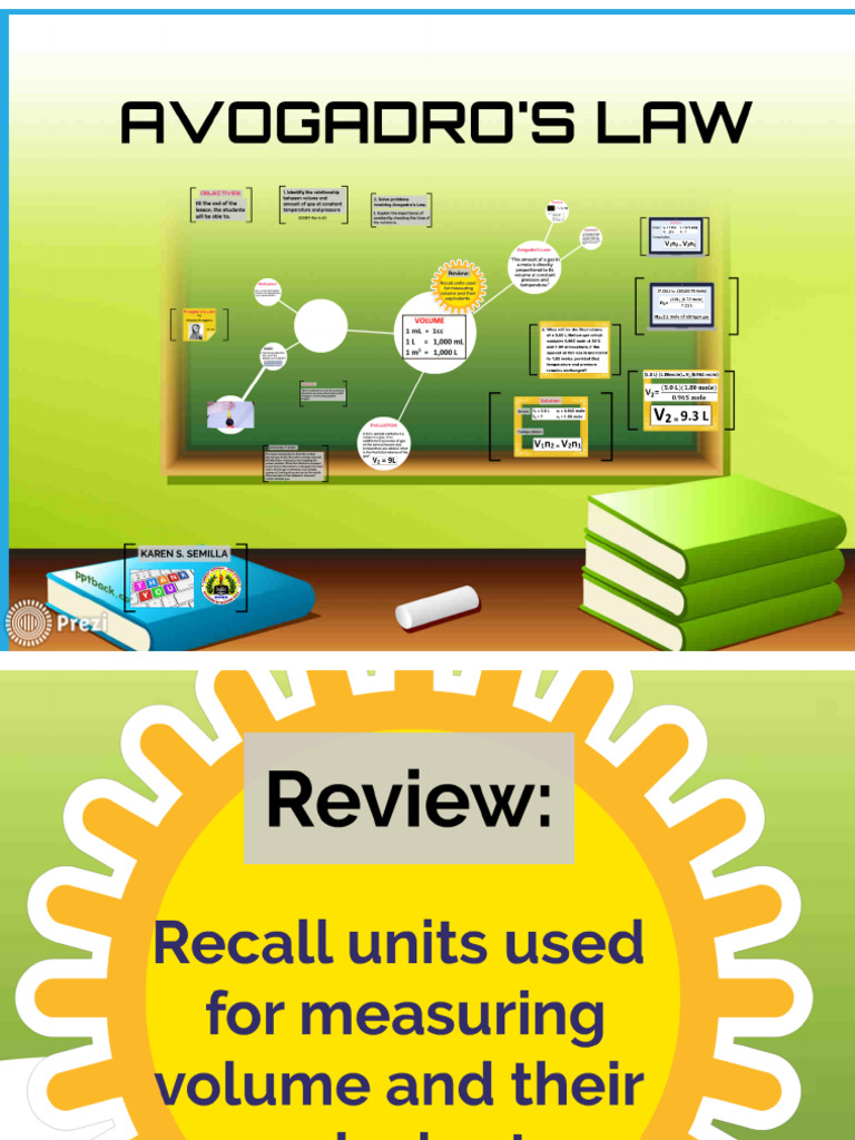 Avogadro's Law | PDF