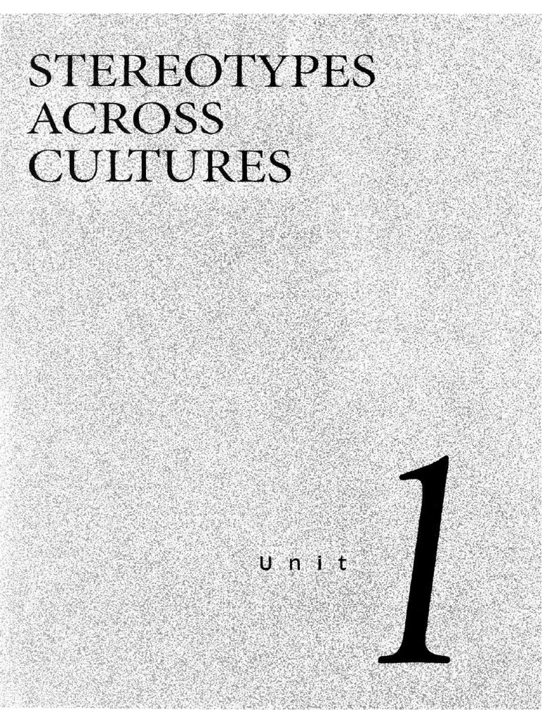 Business Across Cultures - Unit 1 | PDF