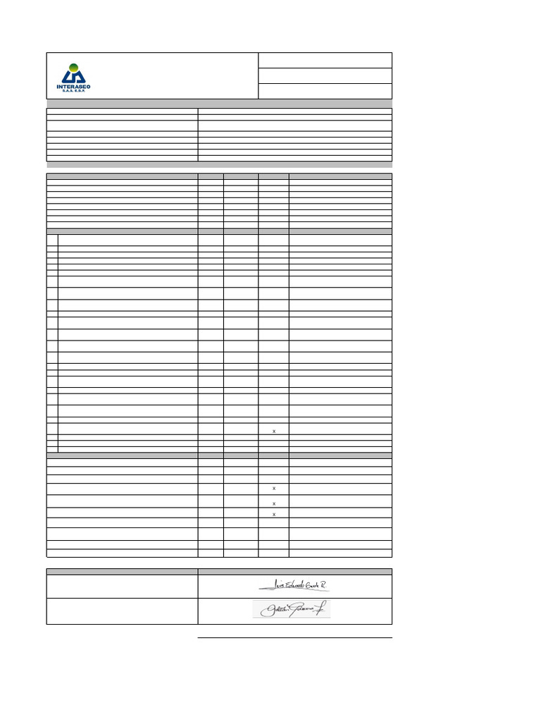 Copia de LISTA DE CHEQUEO PARTICULAS VIABLES RSSG AGOSTO | PDF ...