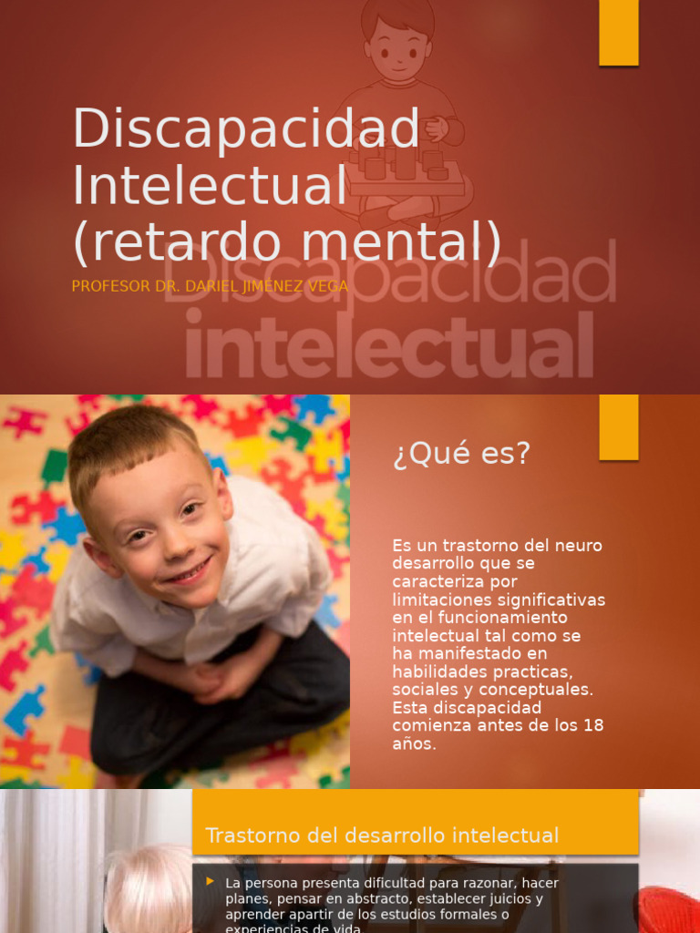 Discapacidad Intelectual (Retraso Mental) | PDF | Discapacidad ...