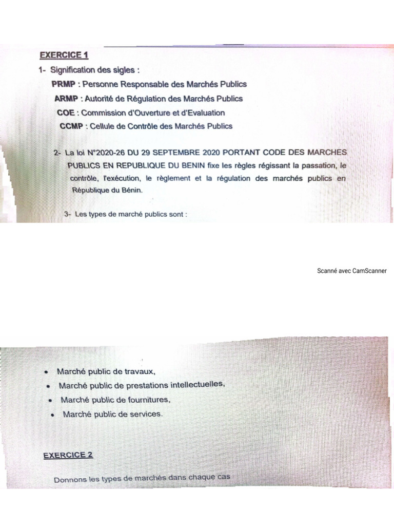 Corrigé Exo 1-4 | PDF