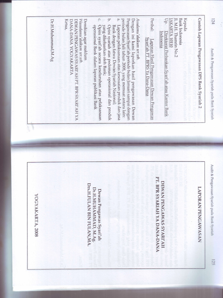 Contoh Format Laporan Hasil Pengawasan DPS | PDF