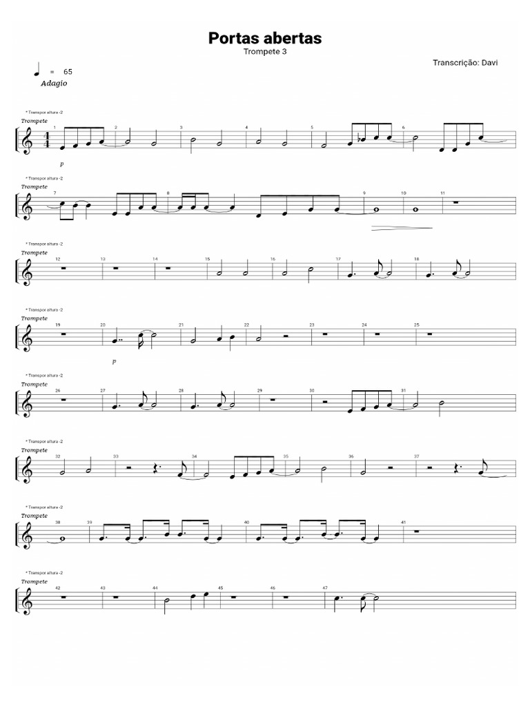 Portas Abertas Trompete 3 20241118 211540 | PDF