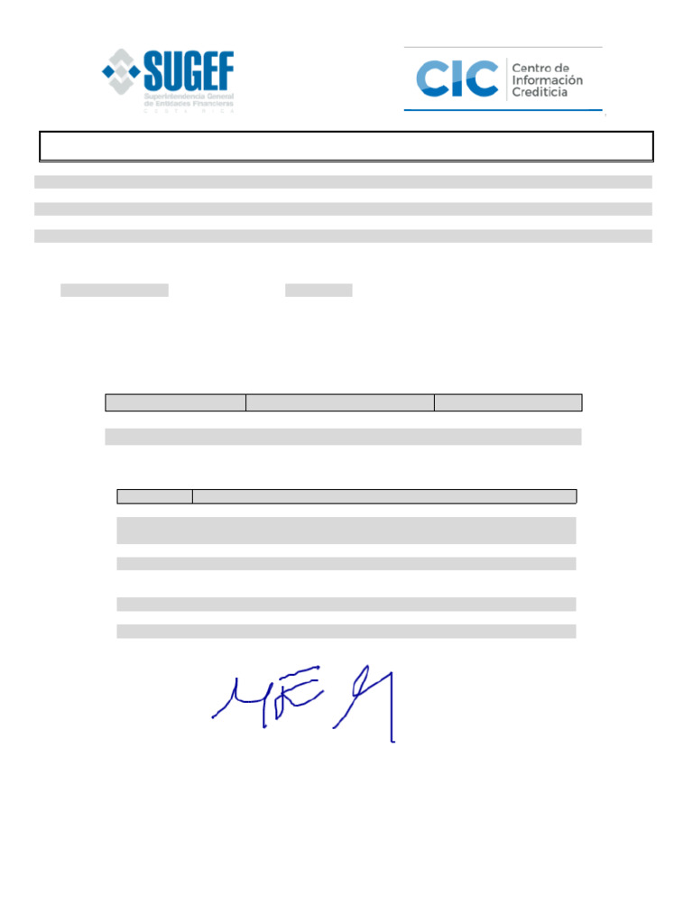 Formato Autorizacion CIC | PDF | Documento de identidad