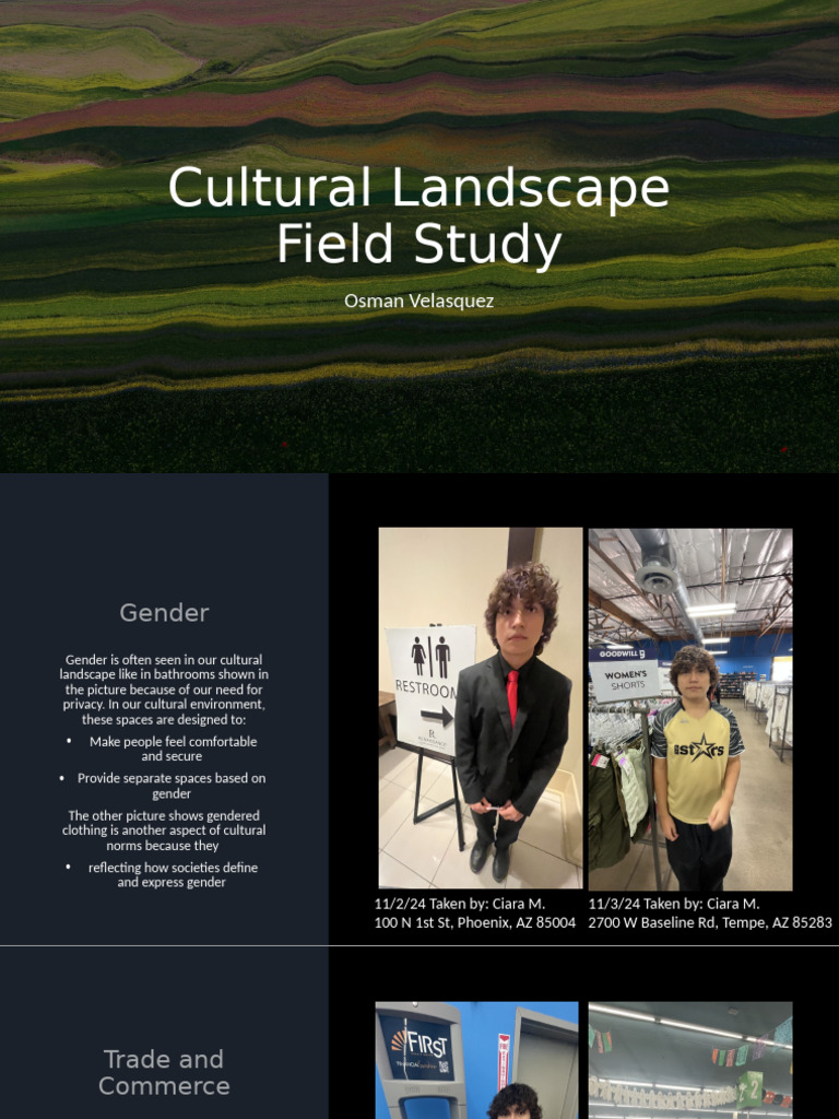 Exploring Cultural Landscapes and Norms | PDF | Travel