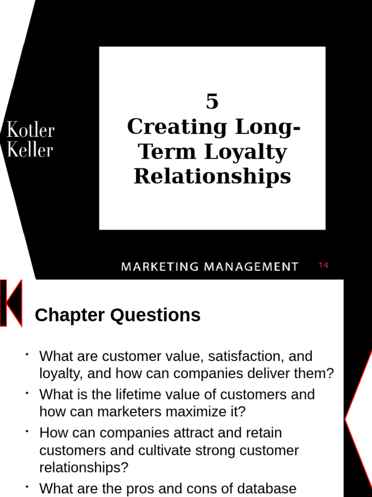 Kotler MM 14e 05 SPPT | PDF | Customer Relationship Management | Marketing
