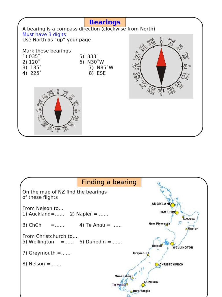 9_Vectors_Bearings | PDF