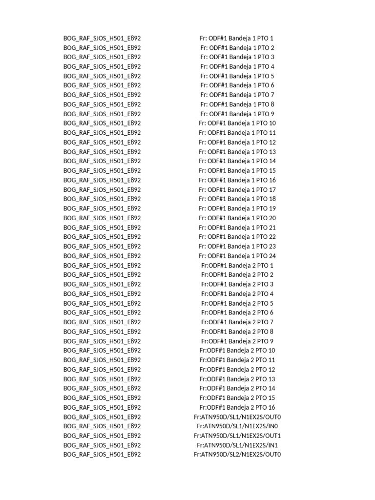 E892 - San Jose Sur | PDF