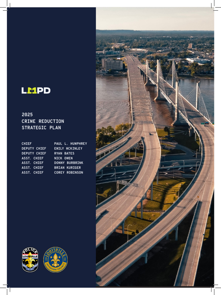 LMPD Crime Reduction Strategy 2025 | PDF | Crimes | Crime & Violence