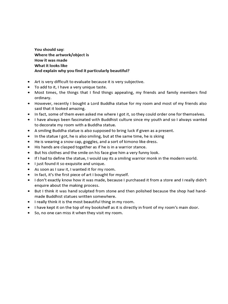 3.speaking Cue Card | PDF
