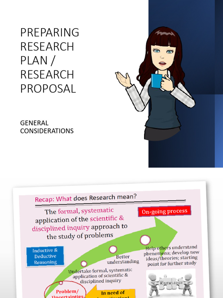 Preparing Research Plan | PDF | Career & Growth