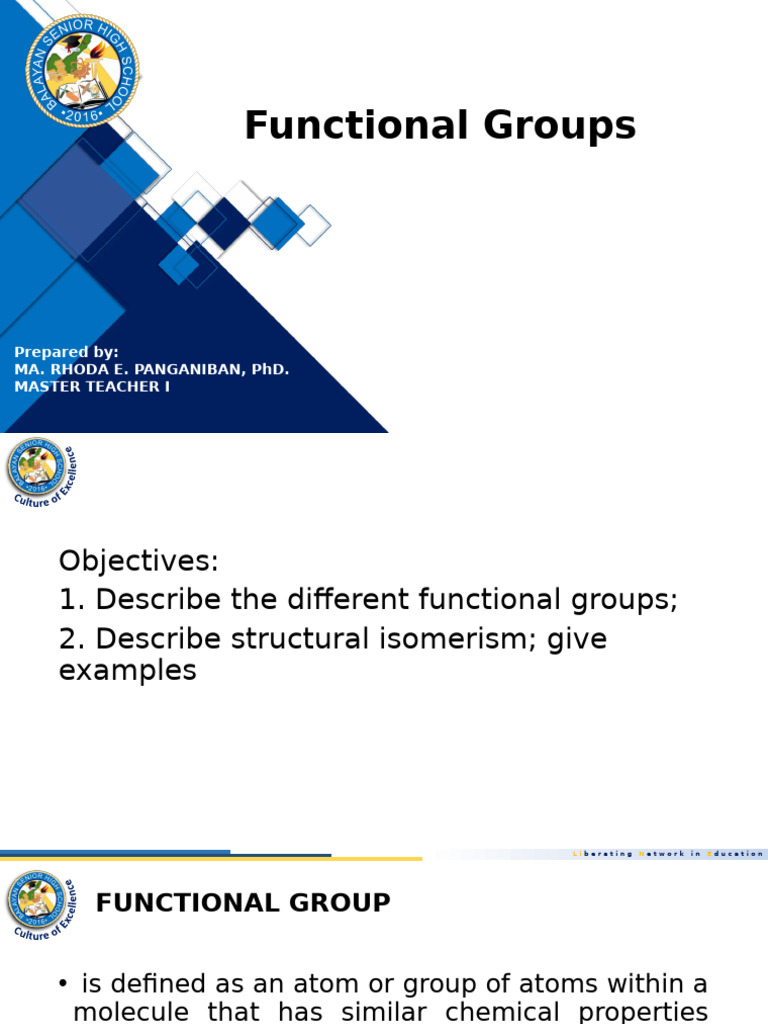 Understanding Functional Groups in Organic Chemistry | PDF | Alkene ...