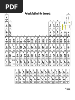 Color Your Own Periodic Table | PDF | Periodic Table | Chemical Elements