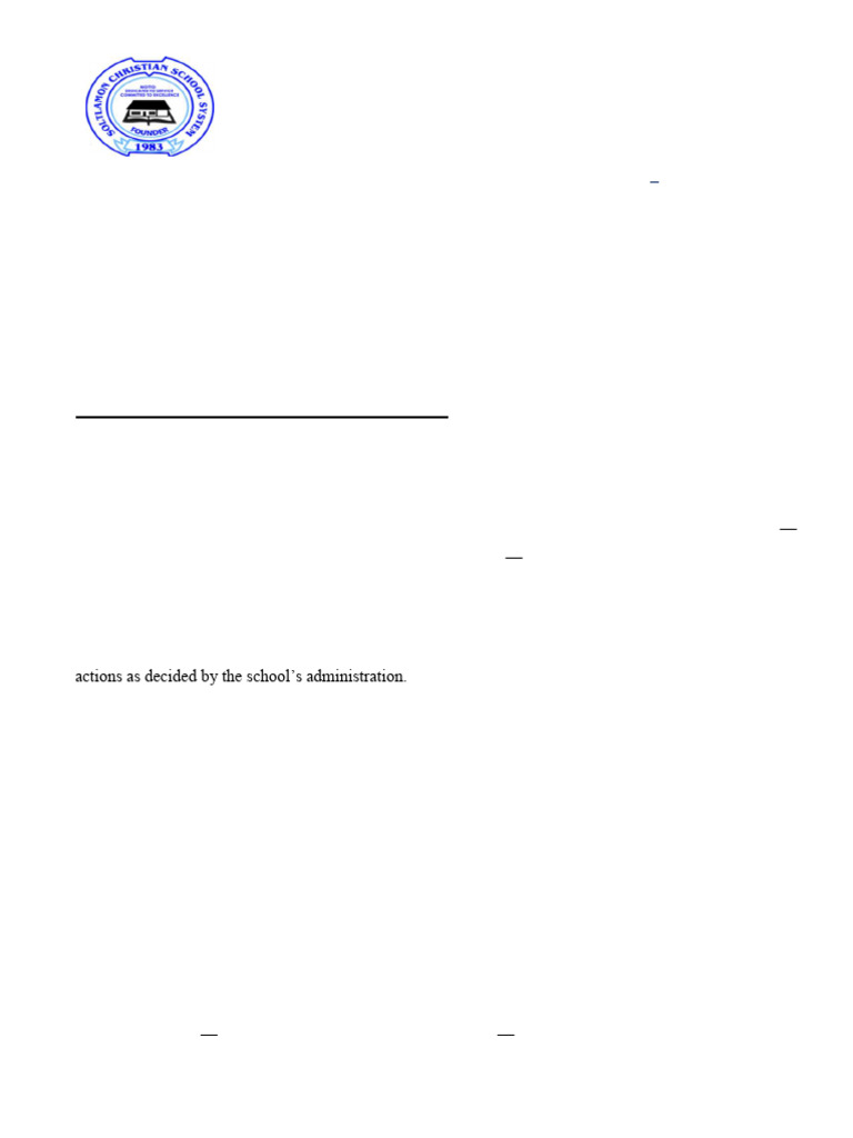 McDaniel Gongar - Buchanan Principal | PDF | Integrity