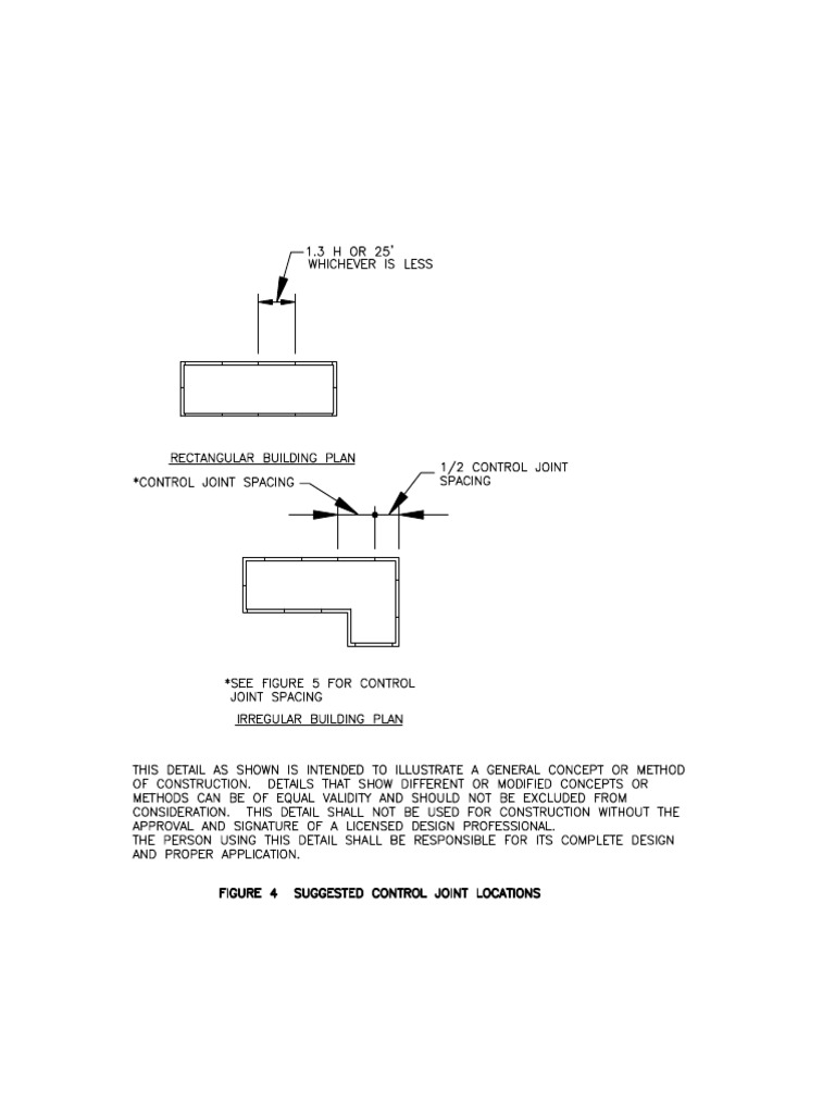 F7 - 04-Suggested Control Joint Locations | PDF