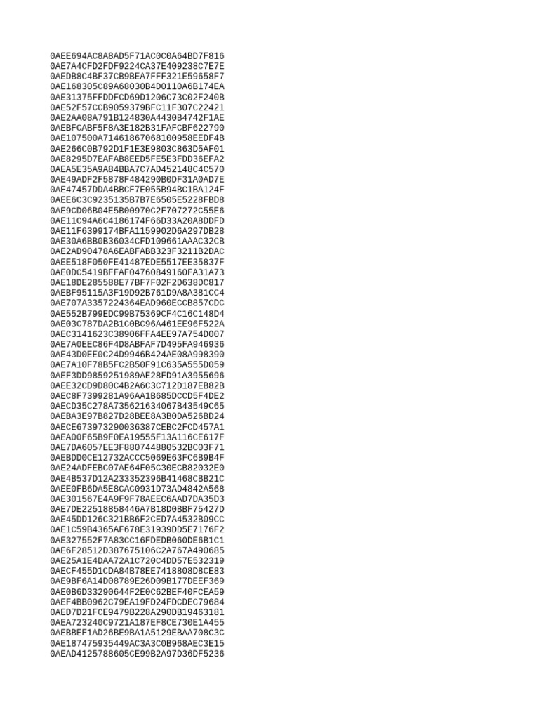 Custom Hex Keys 10001 | PDF | Computers | Technology & Engineering
