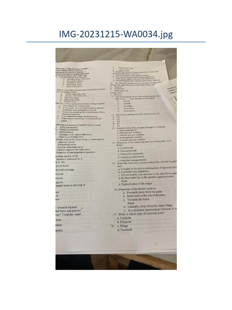 ANAT MOCK 024 SET | PDF