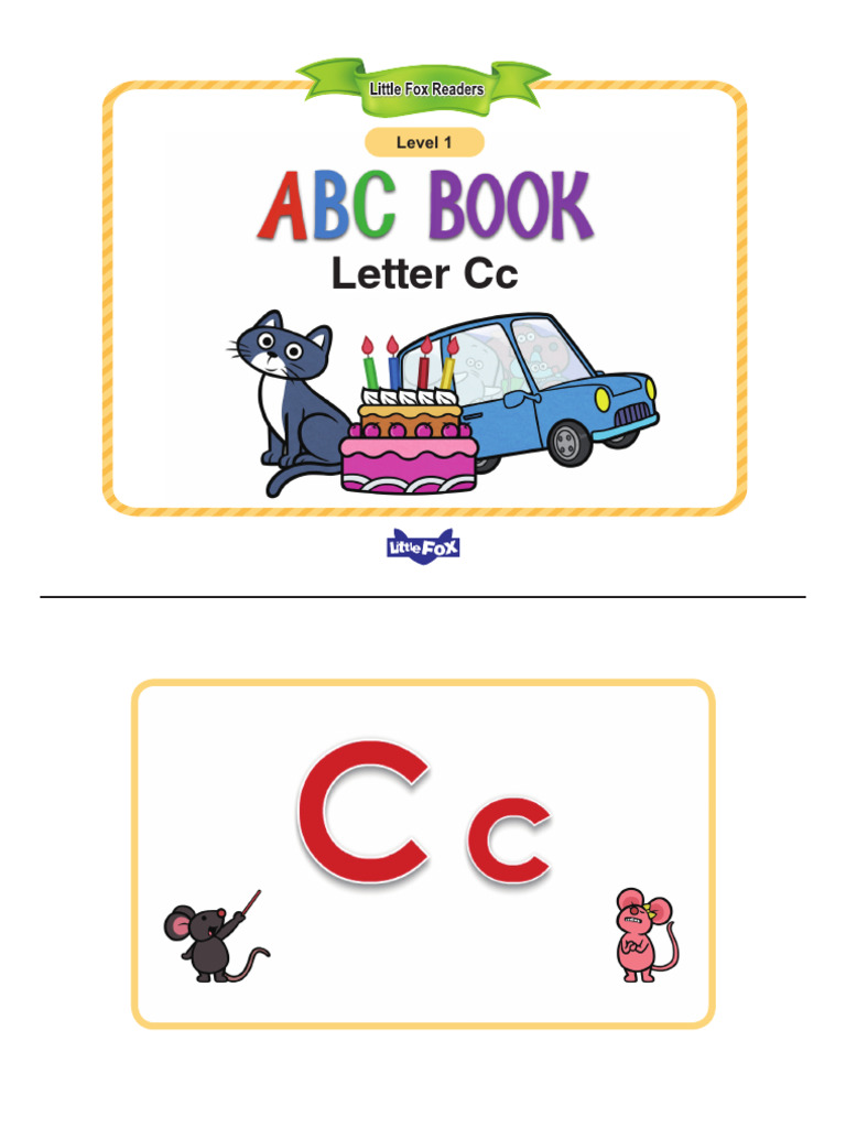 Lv01-003 ABC Book Letter CC | PDF
