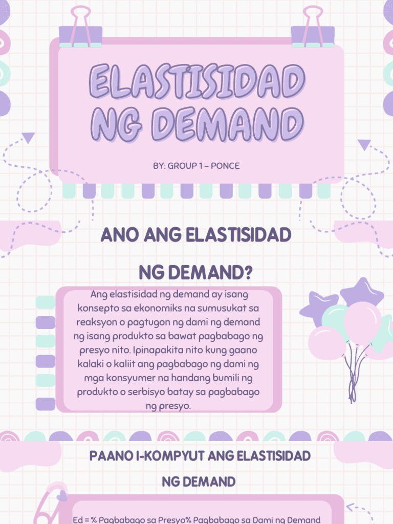 Elastisidad NG Demand PDF | PDF