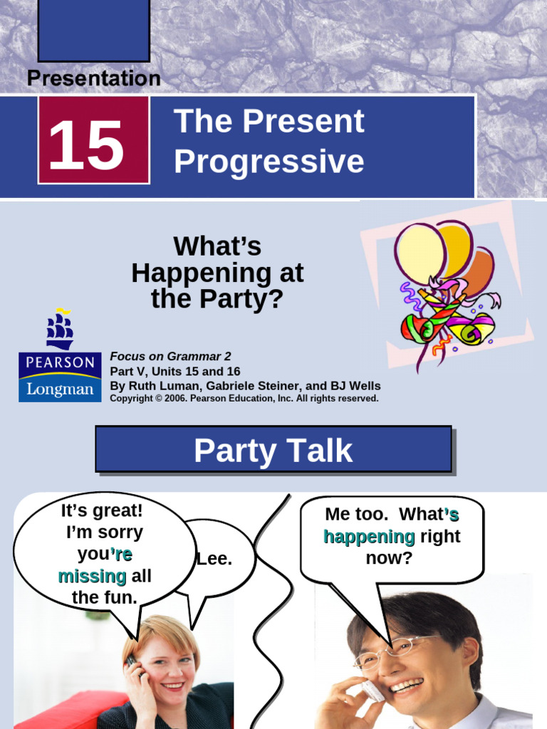 The-Present Progressive | PDF | Linguistic Typology | Syntax
