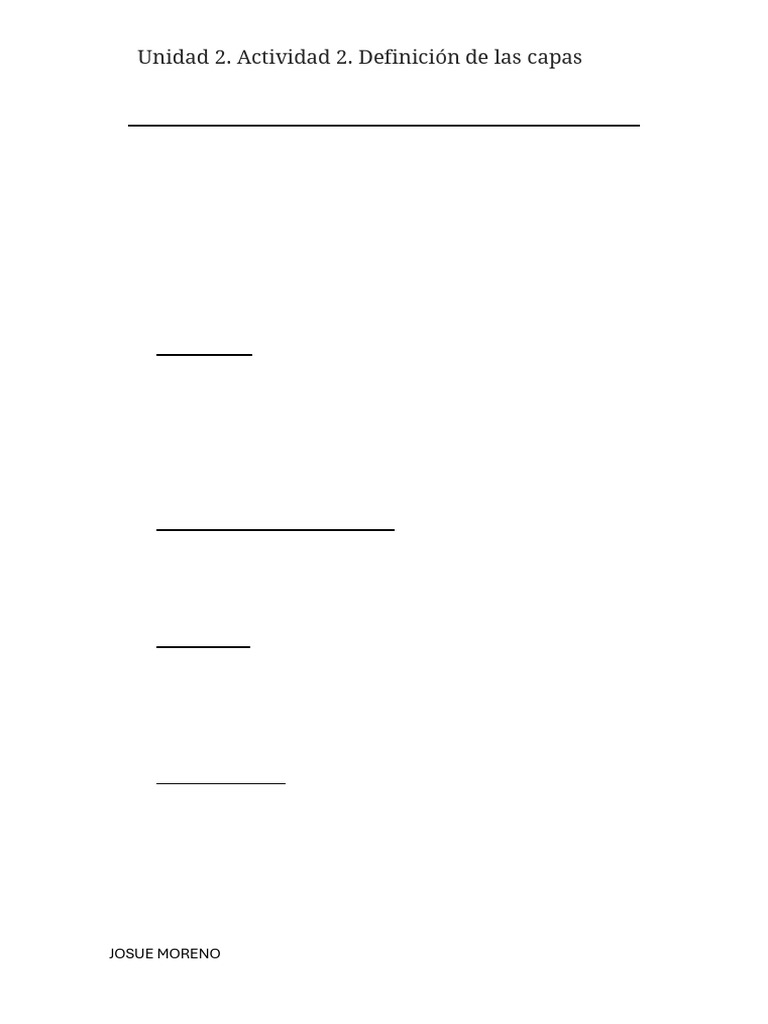 MORENO-JOSUE-Unidad 2 Actividad 2 Definición de Las Capas | PDF ...
