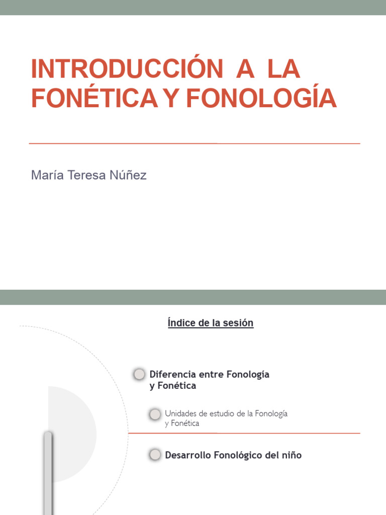 Clase 1 - Introcucción A La Fonética y Fonología | PDF | Fonema | Fonología