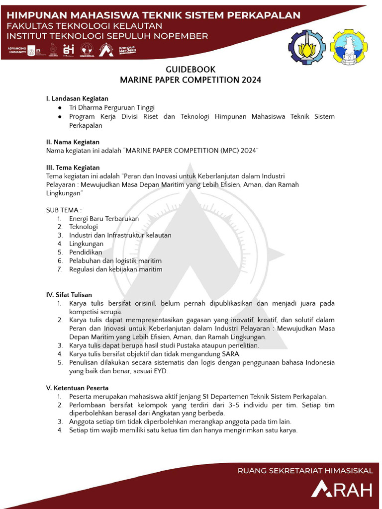 Guidebook MPC 2024 | PDF