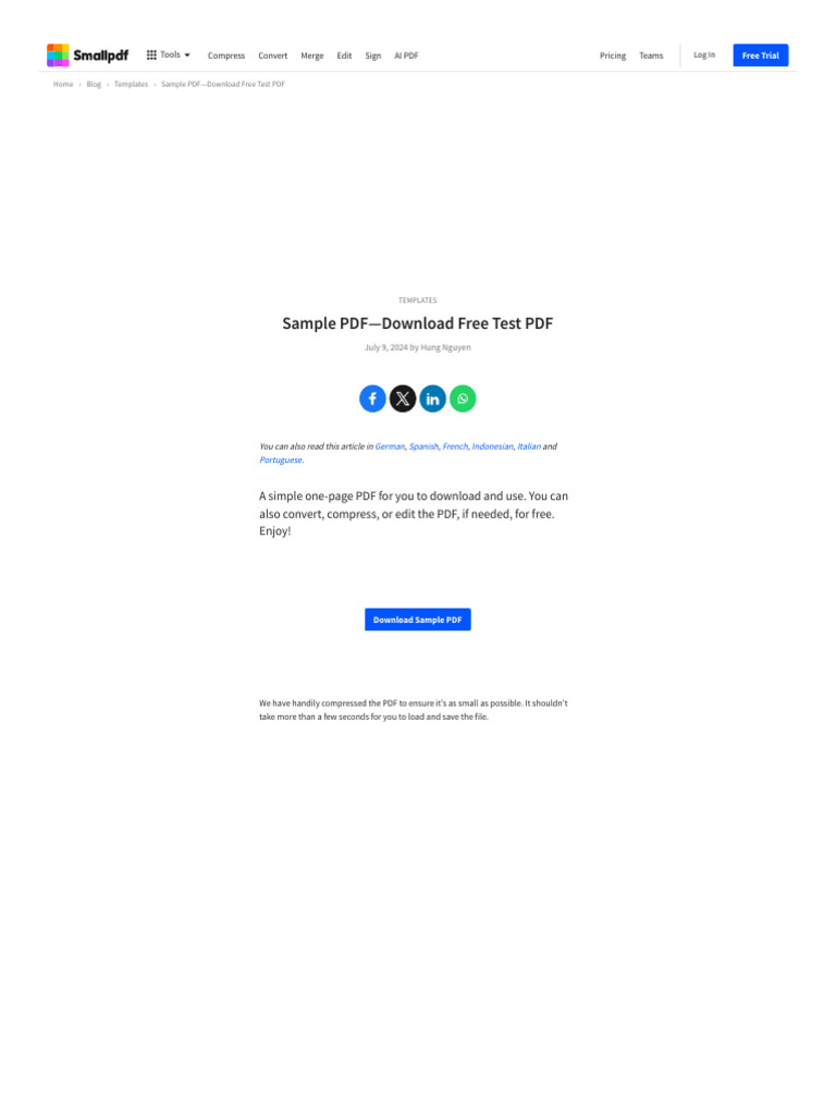 sample-pdf | PDF | Image Scanner | Computing